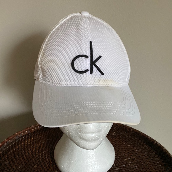 Calvin Klein | Accessories | Calvin Klein Hat Baseball Cap White | Poshmark